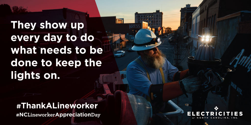 Celebrate Lineworker Appreciation Days - ElectriCities