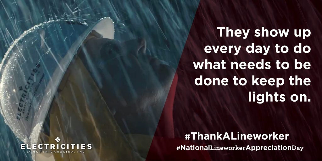 Celebrate Lineworker Appreciation Days - ElectriCities